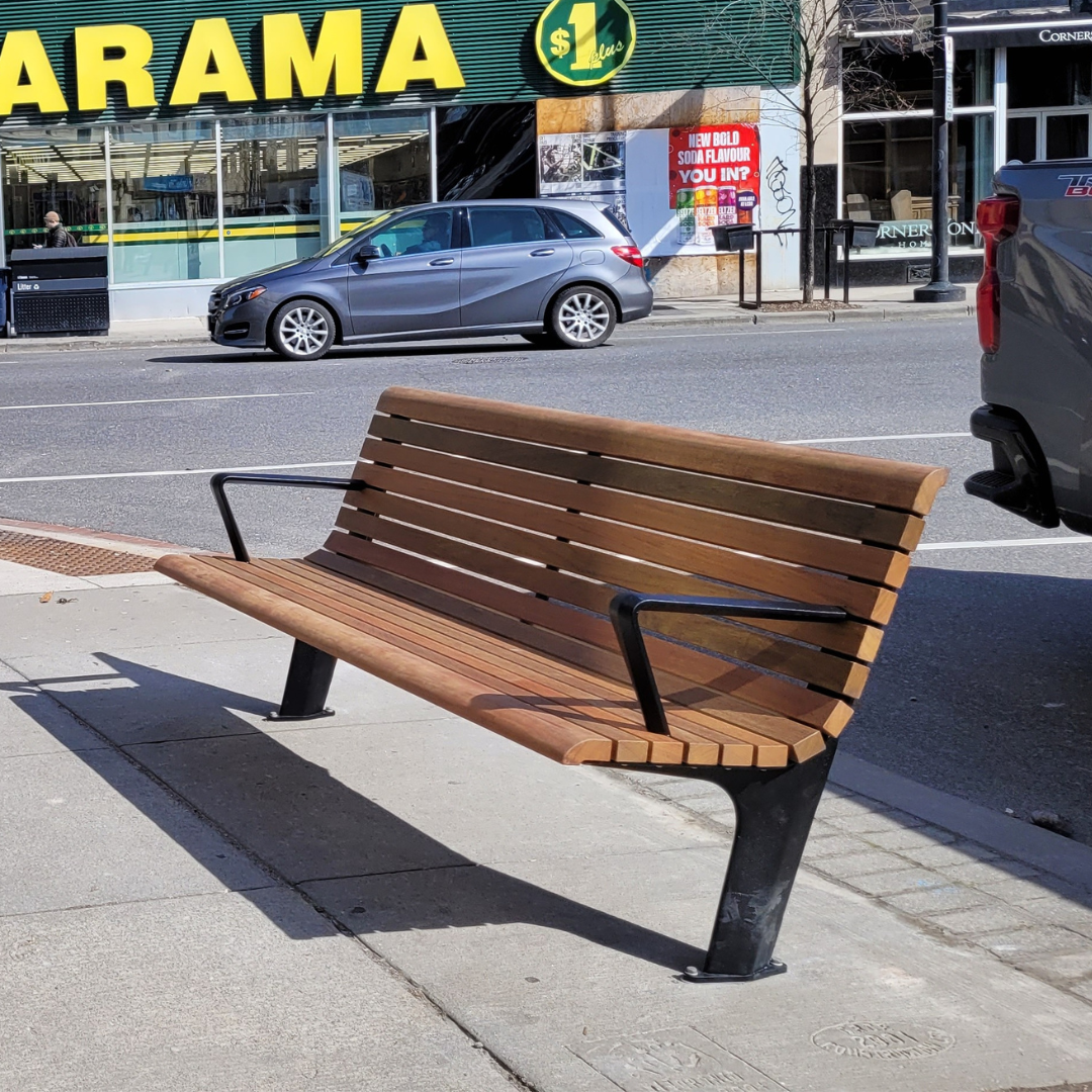 New Bench Installation Now Underway in the Junction! | THE JUNCTION BIA